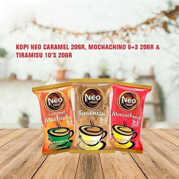 KOPI NEO TIRAMISU 10’S 20GR – Narma Toserba
